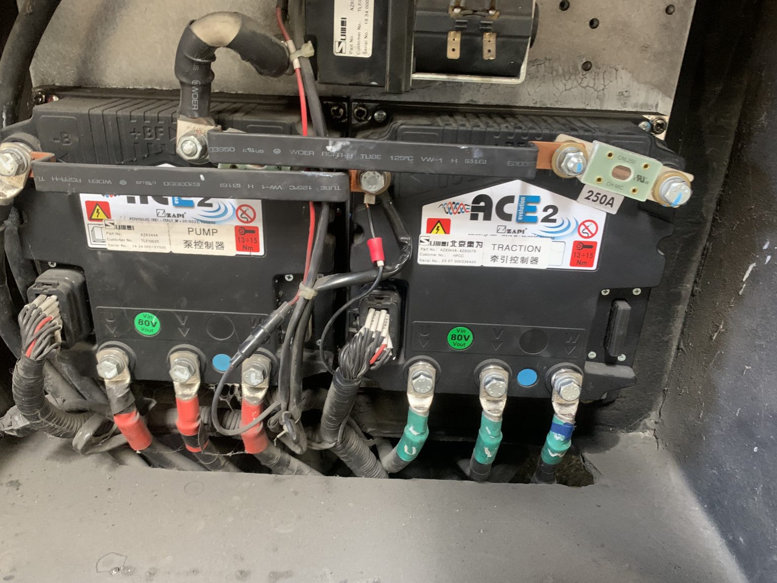 BỘ ĐIỀU KHIỂN ZAPI ACE2 80V XE NÂNG ĐIỆN